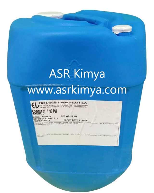 POLİSORBAT 80 - Asr Kimya
